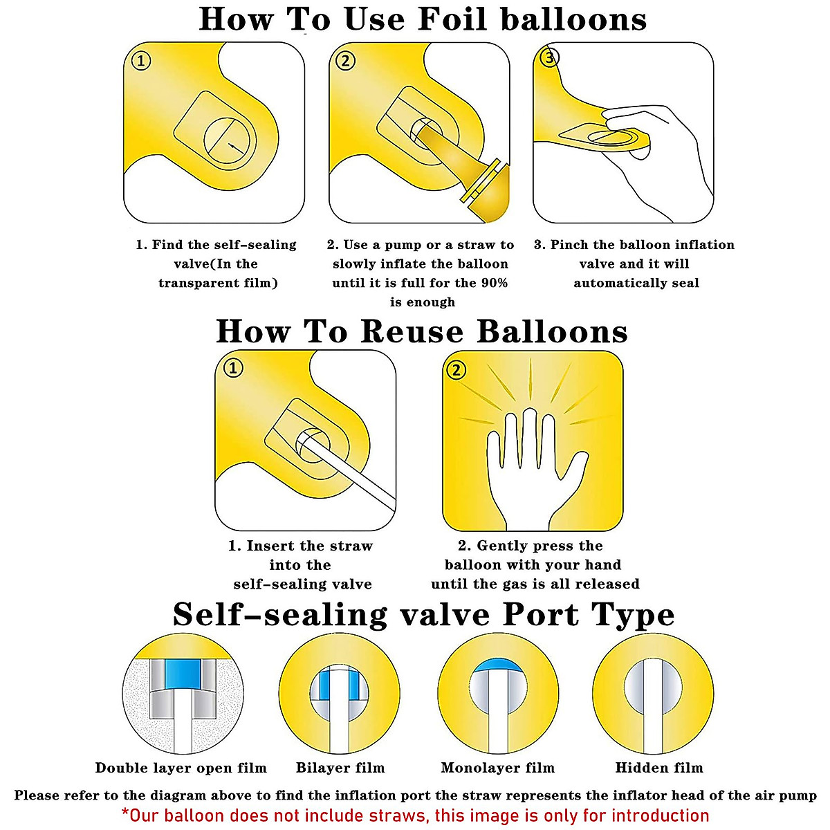 10Pcs Ice Cream Balloons, Ice Cream Donut Candy Birthday Number Mylar Foil Balloon Ice Cream Theme 8th Birthday Party Supplies Decorations (8th)