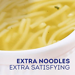 Lipton Soup Secrets Instant Soup Mix For a Warm Bowl of Soup Extra Noodle Soup Made With Real Chicken Broth Flavor 4.9 oz 2 ct, Pack of 12