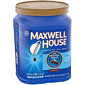 Maxwell House Original Medium Roast Ground Coffee (42.5 oz Canister)
