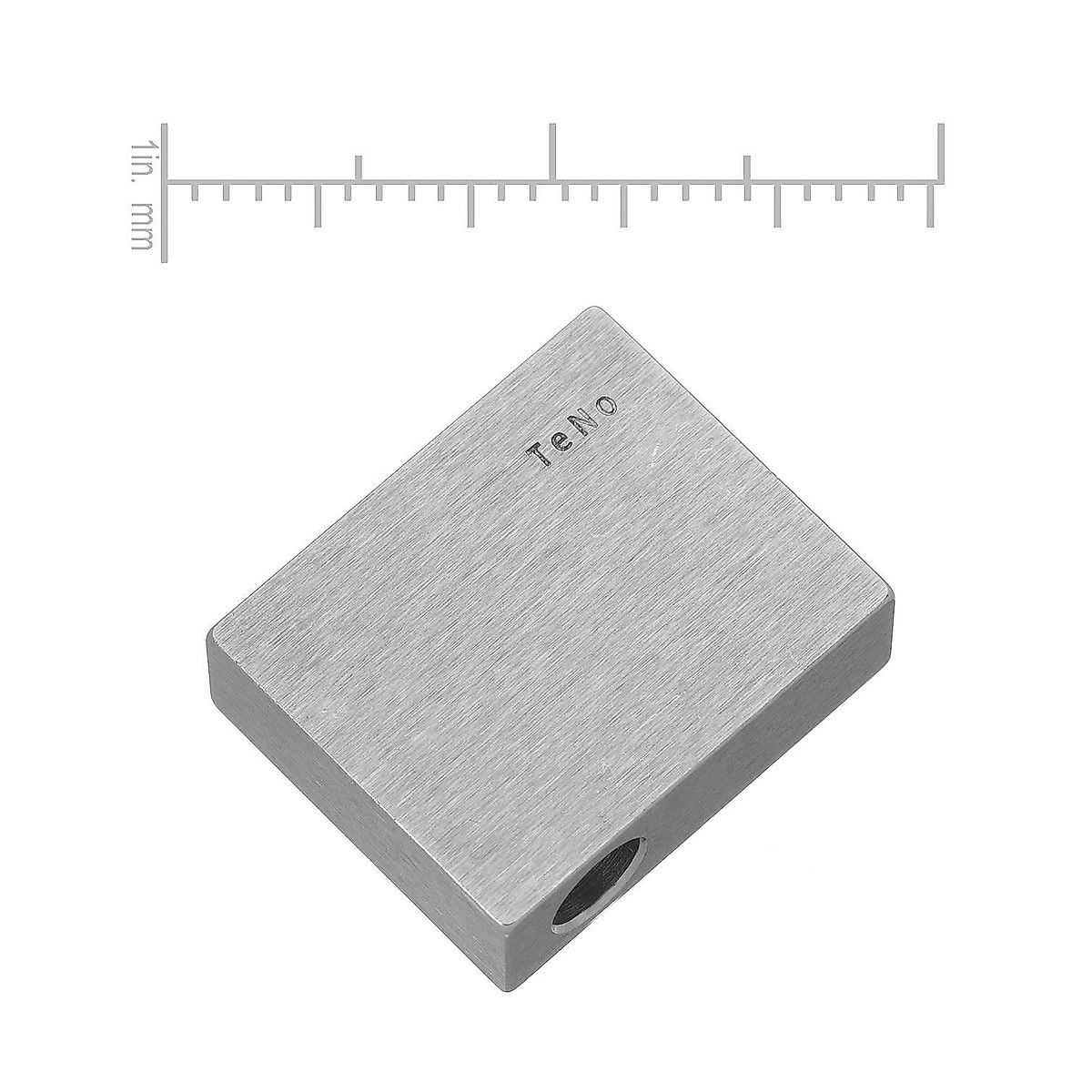 TeNo Stainless Steel Pendant. Length 17 mm.