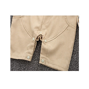 HeMarIsle Baby Boy Long Sleeve Gentleman Blue Shirt Bowtie Tuxedo Suit Onesie with Suspenders Dressy Clothes (Blue2190, 0-3 M)