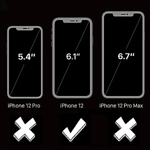 [2 Pack] iPhone 12 Pro/iPhone 12 (6.1") Replacement Belt-Clip Holster Compatible with Otterbox Defender Series Case