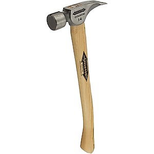 Stilletto TI14MC Stiletto Tools Titan 14-OunceTitanium Framing Hammer With Curved Handle
