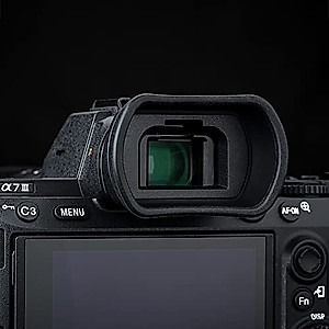 Soft Silicon Camera Viewfinder Eyecup Eyepiece Eyeshade for Sony A7RIV A7RIII A7III A7SII A7RII A7II A7S A7R A7 A9II A9 A58 A99II Eye Cup Protector Replaces Sony FDA-EP18 FDA-EP16 FDA-EP15