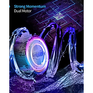 TABU 21Ibs Portable Washing Machine, Compact Washer Machine, Mini Washing Machine, Twin Tub Washer and Spiner, Ideal for Dorms, Apartments, RVs, Camping etc (White & BGrey)