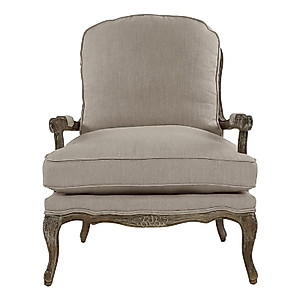 Homelegance Parlier Show Wood Accent Chair, Neutral