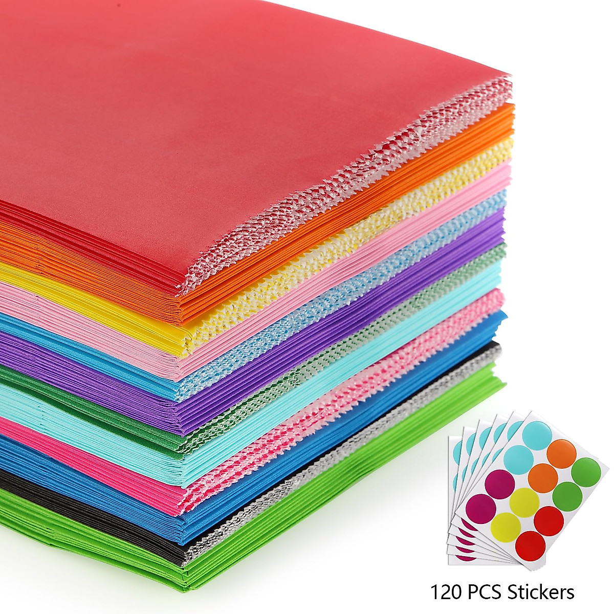 Jucoan 60 Pack Small Solid Color Paper Party Favor Bags, 9 x 5 x 3 Inch Paper Gift Bags, Wrapped Treat Bags Candy Bags for Candy Buffet, Hallowween Trick or Treat, Kids Birthdays, Baby Showers, Christmas Party, 6 Colors