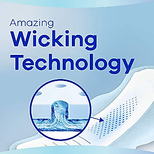Always Infinity Size 2 Feminine Pads with Wings, Super Absorbency, Unscented, 16 Count (Packaging May Vary) (Packaging May Vary)