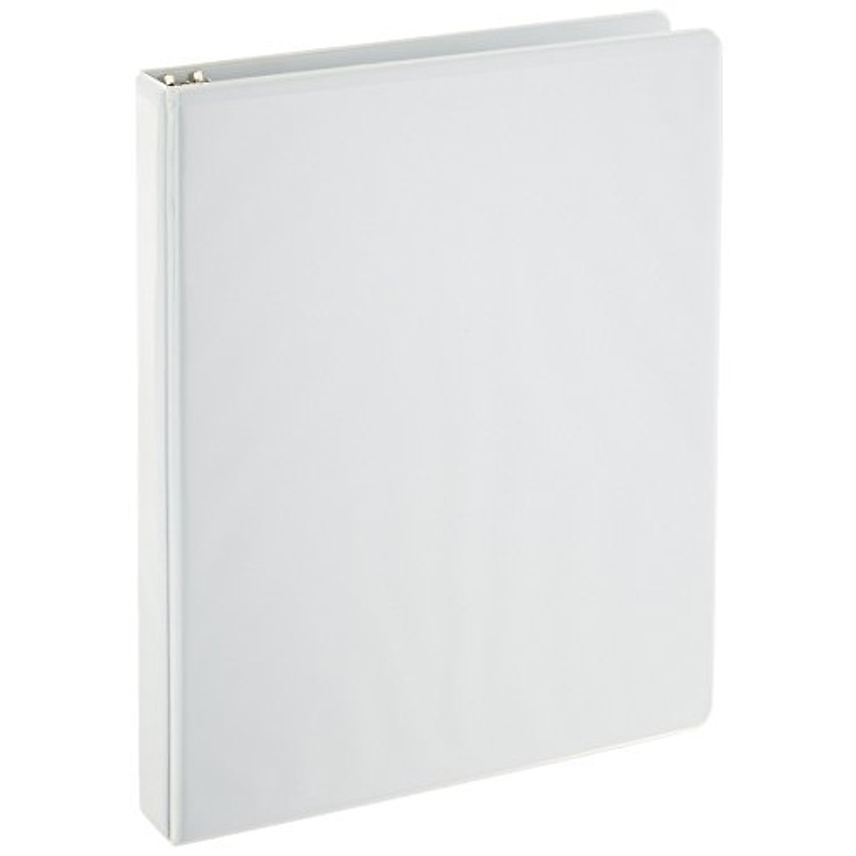 Amazon Basics 3-Ring Binder, 1-Inch - White, 4-Pack