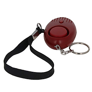 Bettomshin Safe Sound Personal Alarm, 4Pcs 130DB Personal Security Alarm Keychain with LED Light, Emergency Self-Defense Security Alarm for Women Men Children Elderly, Red
