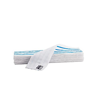 Rubbermaid HYGEN Disposable Microfiber Pad, 18 Quick Connect Mop System, 50 Count (Pack of 3), with Scrubbing Stripes for Dry & Wet Cleaning, Multi-Surface