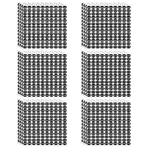 24 Sheets Vending Machine Price Labels Self-Adhesive Black Snack Soda Beverage Vending Machine Price Labels Stickers $1.00, 1.25, 1.50, 1.75, 2.00, 2.50 for Business, Stores