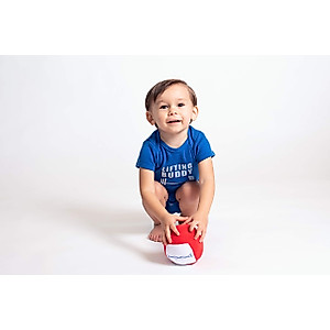 WOD Toys® Baby Fitness Plush Set with Rattles & Sensory Sounds - Safe, Durable Fitness Toys for Newborns, Infants and Babies 0+