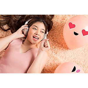 Kawaii Balloons by Lunaborne - 50 Pack,12 Inch Pastel Latex Balloons - Cute Japanese-Style Party Balloons, Anime Themed Birthday Parties Decorations