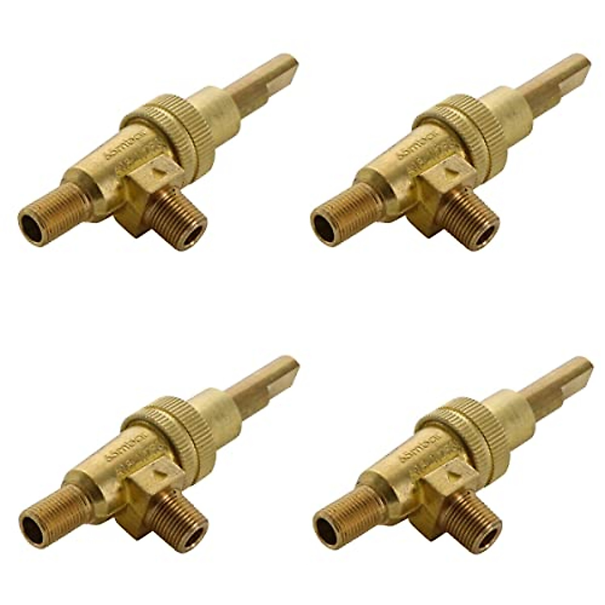 4418500200 Gas Burner Valve 1/8" 3/8-27 4 Pack