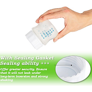 (6-PCs) Travel Bottle Caps Compatible with Avent Bottles, Bottle Lids Replacement