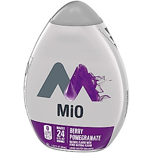 Mio Berry Pomegranate Liquid Water Enhancer Drink Mix (1.62 fl oz Bottle), Set of 4