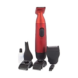 Vivitar Total Body Groomer, Red