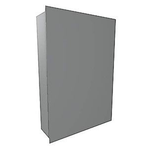 Ketcham 160PE-SM - 14" W x 20" H Deluxe Series Surface Mounted Polished Edge Mirror Door Medicine Cabinet