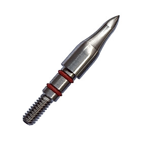 100Grains Archery Field Points,9/32″ Field Points Stainless Steel Screw in Archery Field Tips and BroadHeads (1 Dozen 12 PCS) (9/32″-100grains)