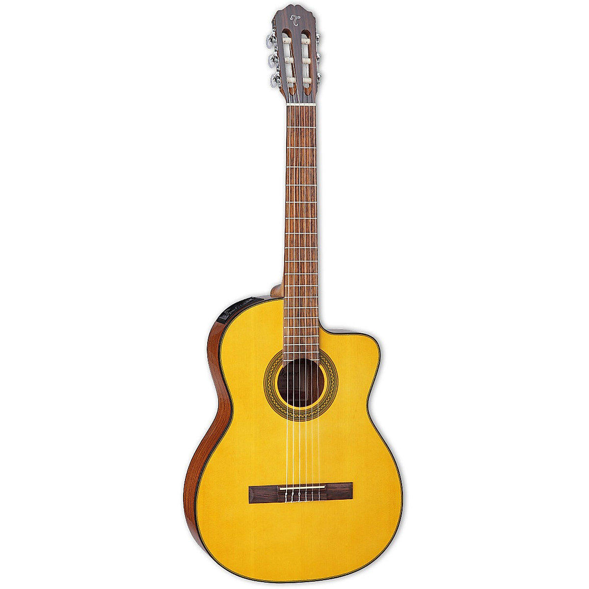 Takamine 6 String Solid-Body Electric Guitar, Right Handed, Natural (GC1CENAT),medium