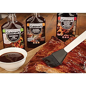 Cuisinart CGBS-010 Barrel Whiskey BBQ, Premium Flavor and Blend for Marinade, Dip, Sauce or Glaze, Perfect with Brisket, Ribs, Chicken, Pork Chops & French Fries, 13 oz Bottle (Pack of 2)