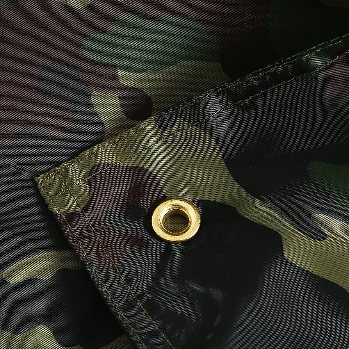 Tent Tarp Rainproof Portable Camouflage Tent Tarp Sheet Camping Shelter for for Outdoor Hiking Hunting(22m)