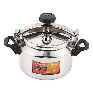 Pressure Cooker, 3L/4L/5L Capacity Stovetop Aluminum Pressure Canner, Explosion Proof Gas & Induction Compatible Rice Cooker Multifunctional Slow Cooker for Family or Commercial