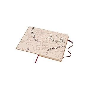 Moleskine Limited Edition Harry Potter Notebook, Hard Cover, Large (5" x 8.25") Ruled/Lined, 240 Pages