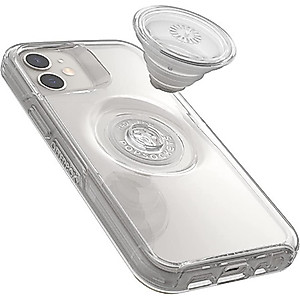 OtterBox + Pop Symmetry Series Case for iPhone 12 Mini (Not 12, Pro, Pro Max) Non-Retail Packaging - Clear