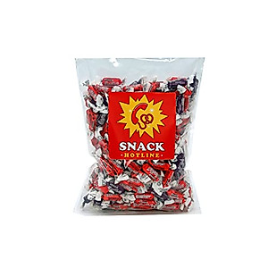 Tootsie Roll Frooties 3 Flavor Mix-Fruit Punch-Grape-Watermelon-1.75 LB Assortment of Chewy Taffy-Individually Wrapped - Bulk Variety Pack Enclosed in a Secured Heat Sealed Bag by Snack Hotline