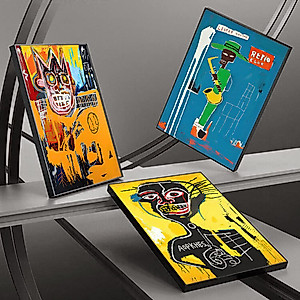 Canvas Framed Wall Art Large size 24 "X 32" 3 Pieces Of Modern Abstract Simple Posters Prints, Artwork Whether Hanging In The Living room Bedroom Kitchen Office Can Be Aesthetic Wall Decor (Black)