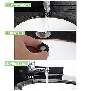 uxcell 6pcs 22mm Faucet Aerators Universal Male Faucet Replacement Part for Bathroom Lavatory Kitchen Sinks Faucet Bidet Faucet