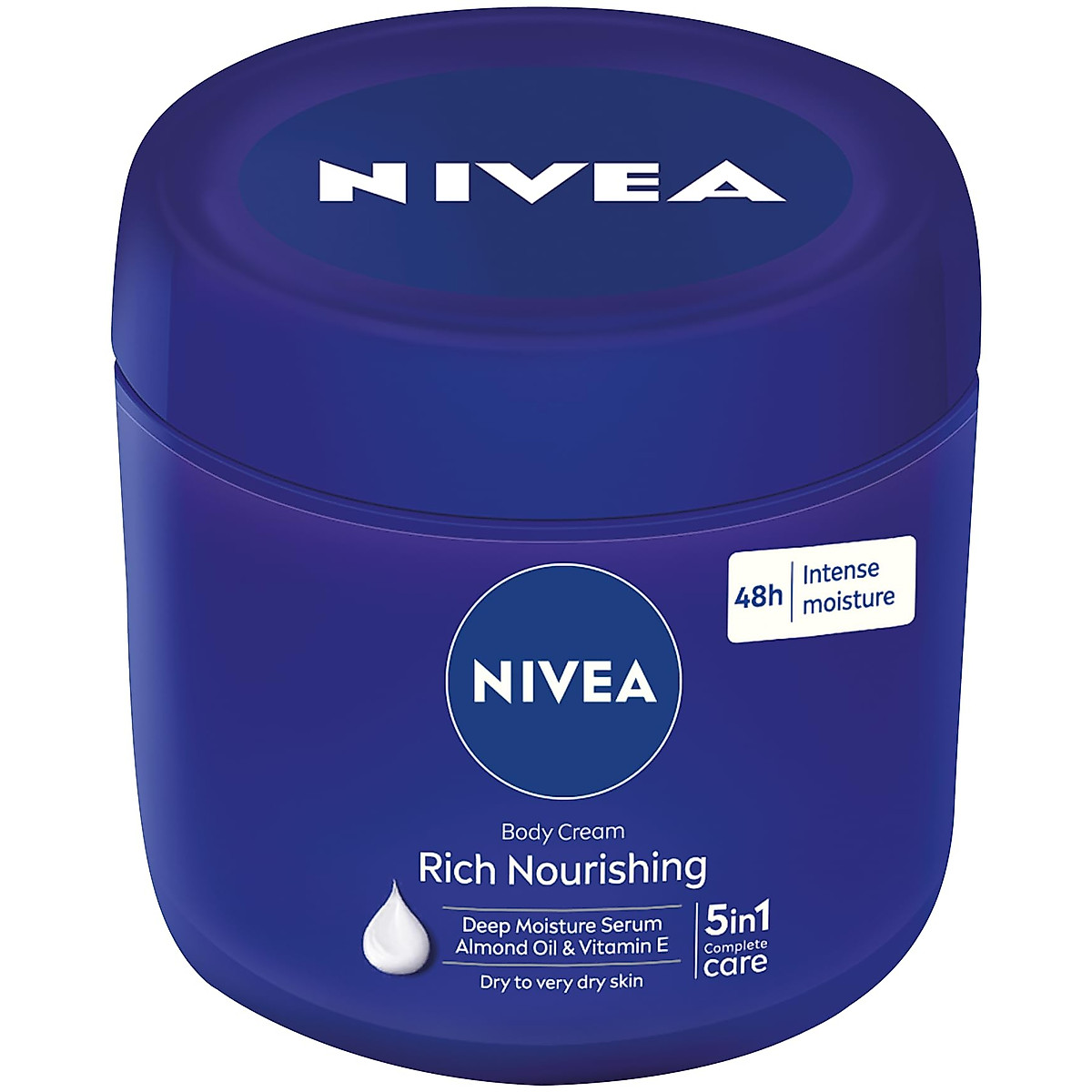 Nivea Rich Nourishing Body Cream Dry Skin Almond Oil 400 ml