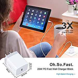 20W Samsung Galaxy Phone Charger Android Fast Charger C Type C Charger Cable Fast Charging for Samsung Galaxy A13 5G/S21 FE/S22/A53 5G/Z Flip 5/Z Fold3/A03S/A32/A52/S20 FE/A32/A01 A11,Pixel 7 6 Pro