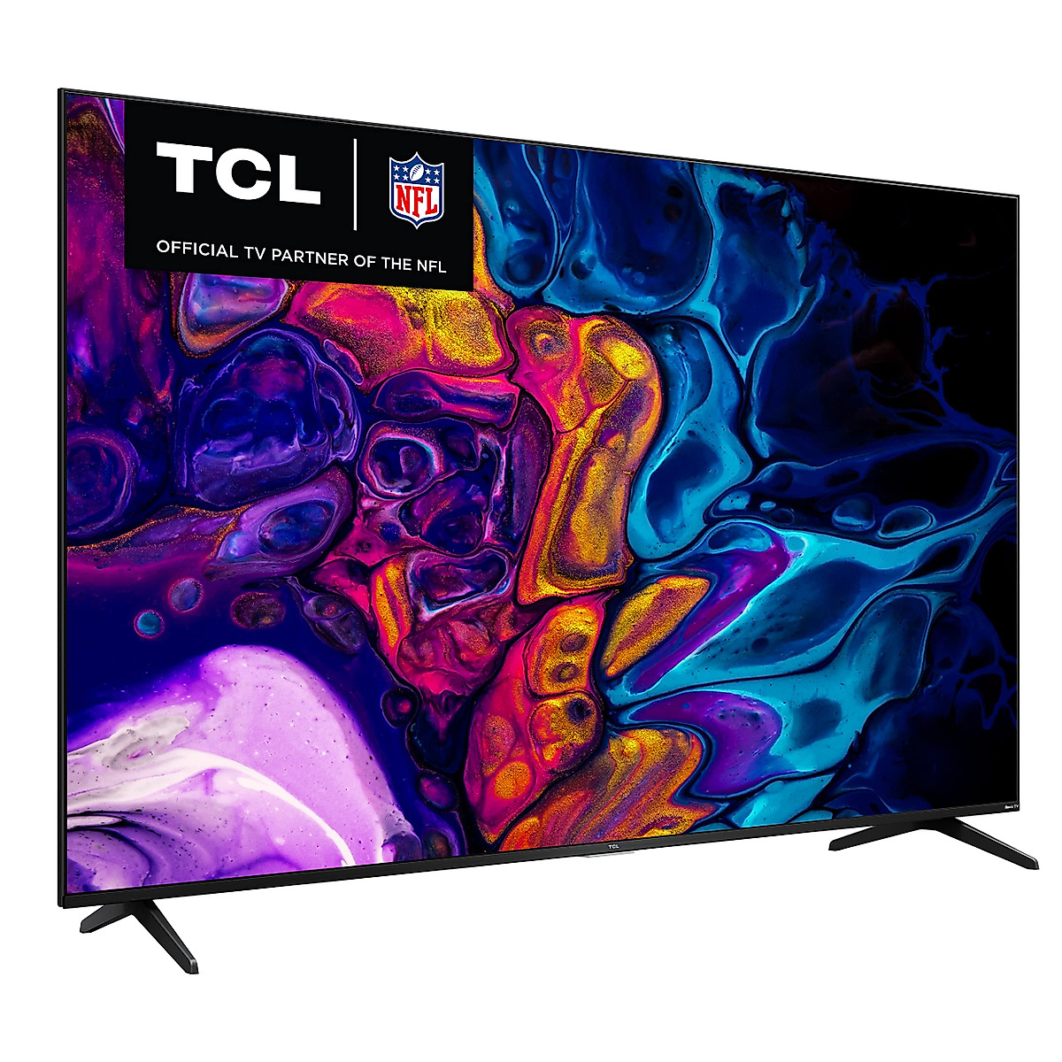 TCL 50" Class 5-Series 4K UHD QLED Dolby Vision & Atmos, VRR, AMD FreeSync, Smart Roku TV - 50S555 (2022 Model) ,Black