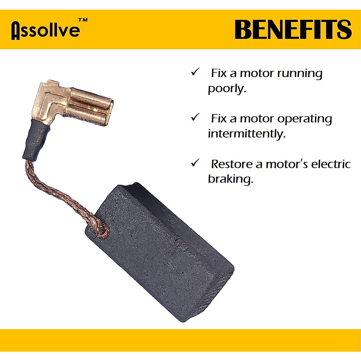 4PCS N097696 Replacement Carbon Brushes Compatible with DWE4011,DWE4120,DWE4012,DWE4100,DWE4887,DWE4120N and More