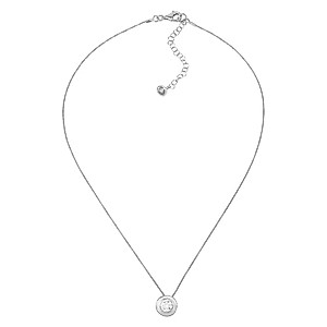 Silpada 'Northern Star' Cubic Zirconia Pendant Necklace in Sterling Silver, 16" + 2"