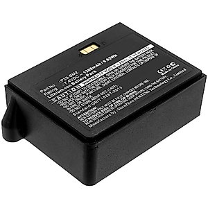 Synergy Digital Credit Card Reader Battery, Works with Blue Bamboo P25 Credit Card Reader, (Li-Ion, 7.4V, 1300 mAh) Ultra Hi-Capacity, Compatible with Blue P25-BM2 Battery