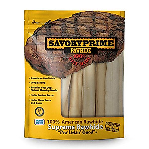 Savory Prime 10-Inch Supreme Retriever Roll White, 8-Pack (992)