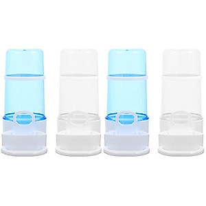 PATKAW Bird Water Dispenser Bird Water Dispenser 4 Pcs Automatic Bird Bird Drinker Waterer Parakeet Water Dispenser Automatic Bird Feeder Dispenser Food Dispenser Pigeon Supplies Auto Feeder