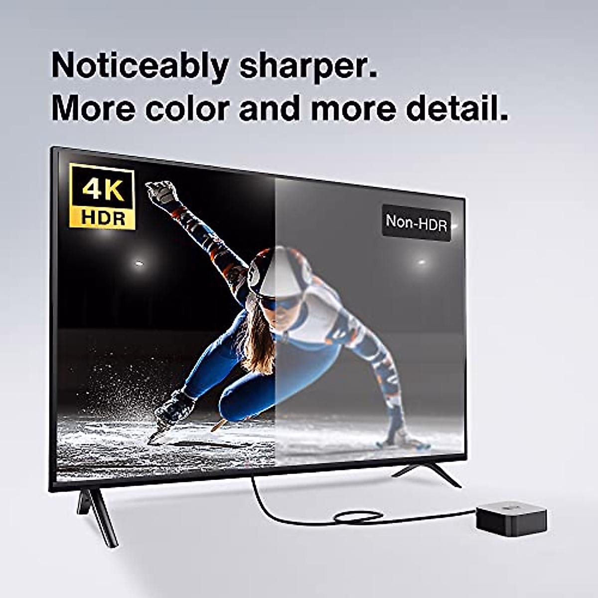 4K HDMI Cable 2 Pack/3.3ft, iVANKY HDMI 2.0 Cable with 18Gbps High Speed, 4K@60Hz HDR, 3D, 2160P, 1080P, Ethernet, HDCP 2.2, ARC, Compatible with MacBook Pro 2021 14/16 inch, UHD TV, PC, PS5/PS4, Xbox