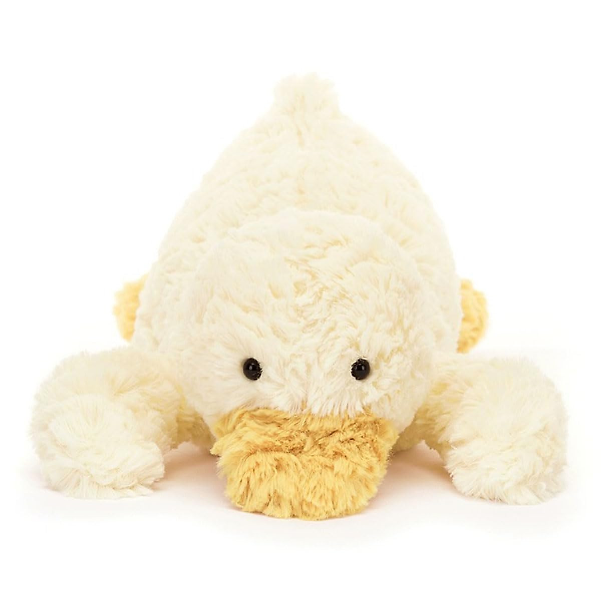 EASELR WeightedPlush Cute Duck Stuffed Animals, Soft White Duck Plush Pillows Kawaii Hugging Squishy Duck Plushie Toys Gifts for Kids