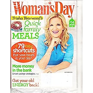 Woman's Day Magazine September 2014 Trisha Yearwood