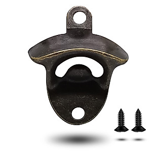 Wall Mount Bottle Opener Vintage Beer Bottle Opener with Screws
