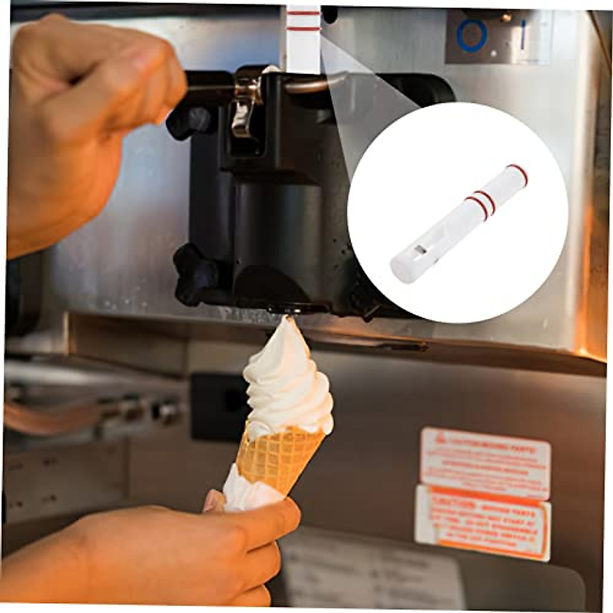 CIMAXIC ice Cream Replace Lever Automatic Freezer Bowl Valve ice Cream Maker Machine Lever Adjustable Hand Grip ice Cream Machine Accessories Repair Parts for ice Cream Makers Consumables