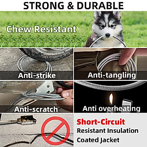 METZONIC Cable [2 Pack, 6.6 Feet] USB Cable with Insulation Coated Jacket, Strong & Fast Charge Data Transfer