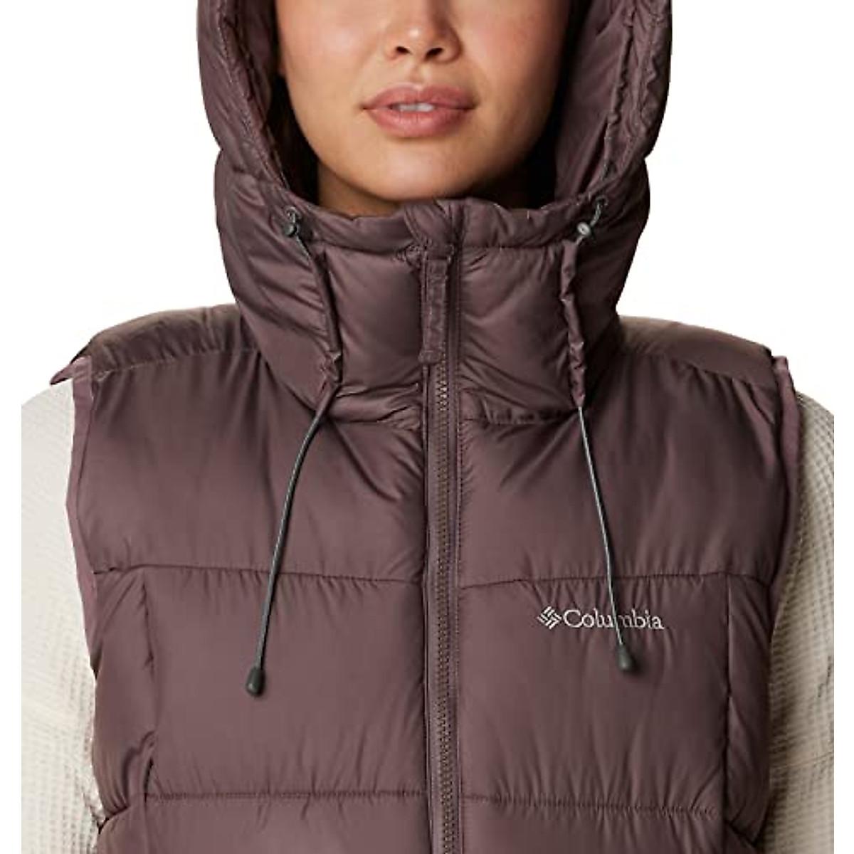 Columbia Women's Pike Lake II Insulated Vest, Basalt, Large