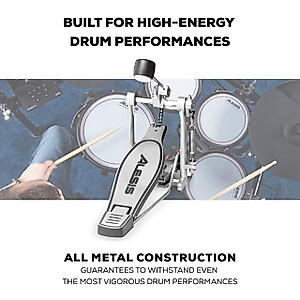 Alesis Drums KP1 – Chain Drive Kick Drum Pedal for Virtually any Alesis Electric Drum Set or Acoustic Drum Kit