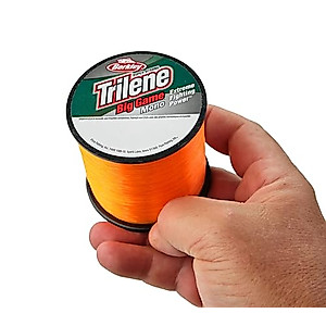 Berkley Trilene® Big Game™, Blaze Orange, 12lb | 5.4kg, 1175yd | 1074m Monofilament Fishing Line, Suitable for Saltwater and Freshwater Environments